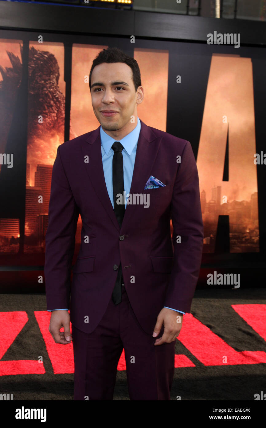 'Godzilla' Premiere at Dolby Theatre - Arrivals Featuring: Victor Rasuk ...