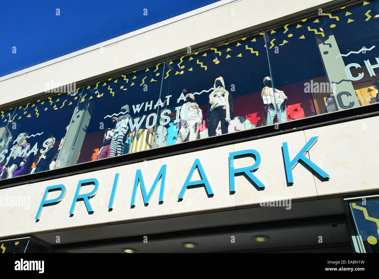 Primark store, High Street, Watford, Hertfordshire, England, United ...