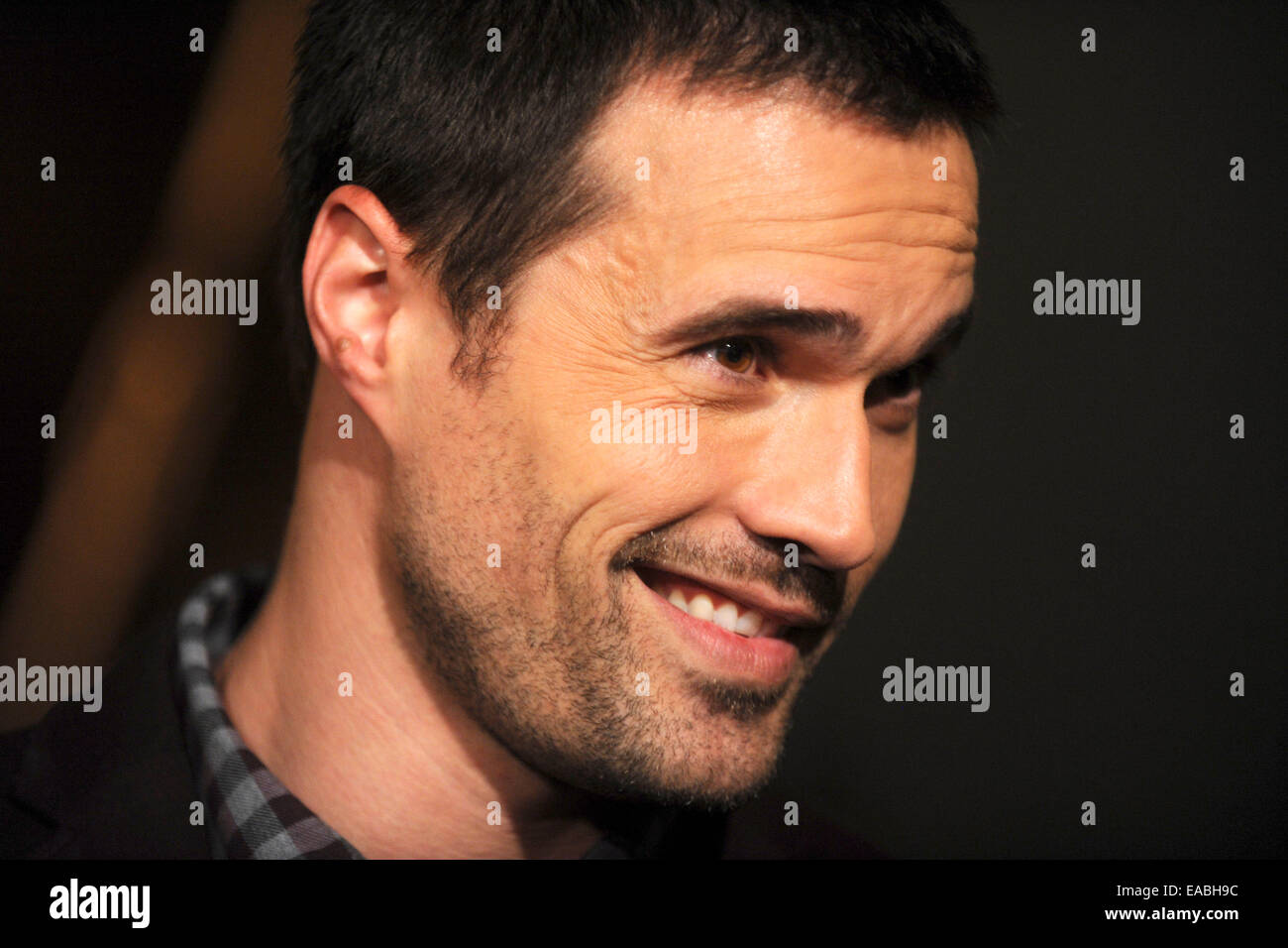 New York City. 9th Nov, 2014. Brett Dalton attends the 'Beside Still ...