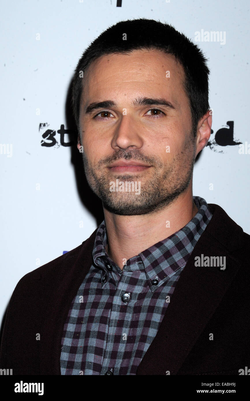 New York City. 9th Nov, 2014. Brett Dalton attends the 'Beside Still ...