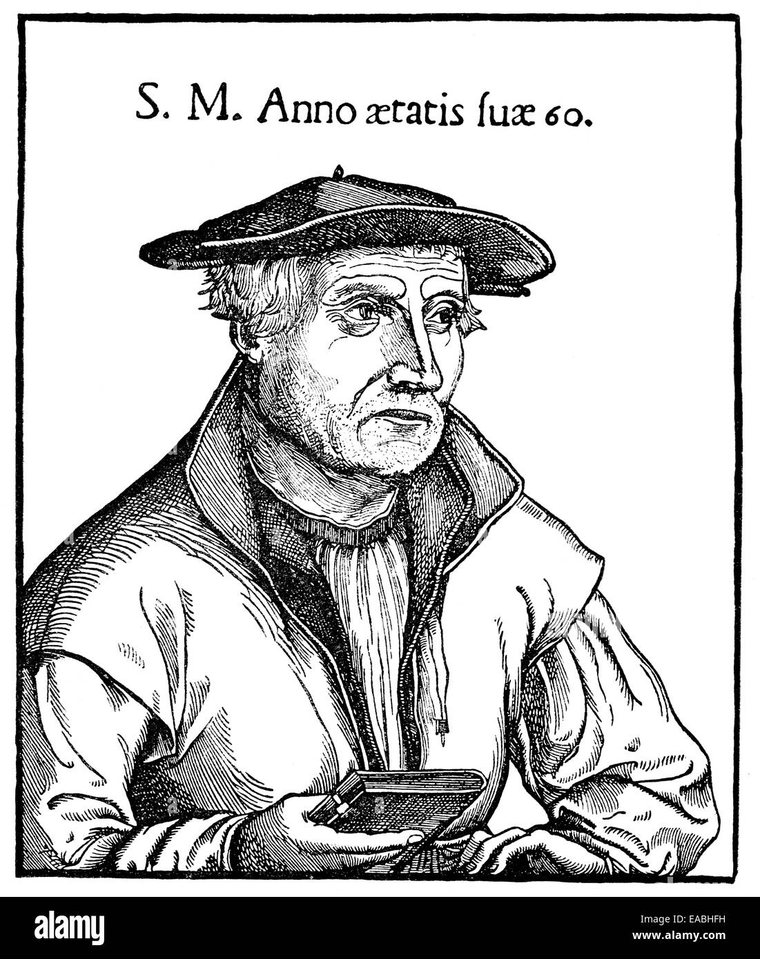 Sebastian Muenster, 1488 - 1552, cosmographer, humanist and Hebraist ...