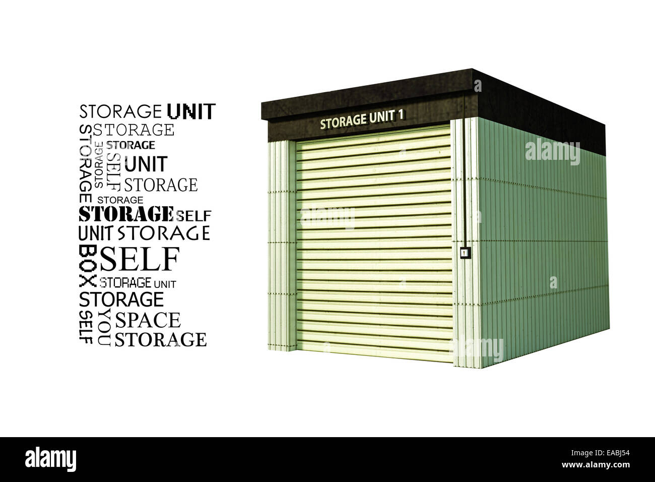 Storage unit Cut Out Stock Images & Pictures - Alamy