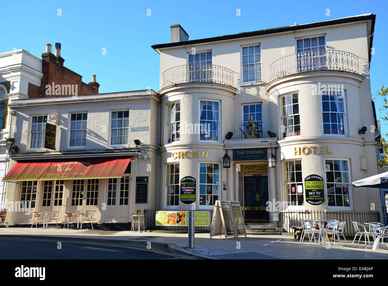 The Crown Hotel, High Street, Ryde, Isle of Wight, England, United ...
