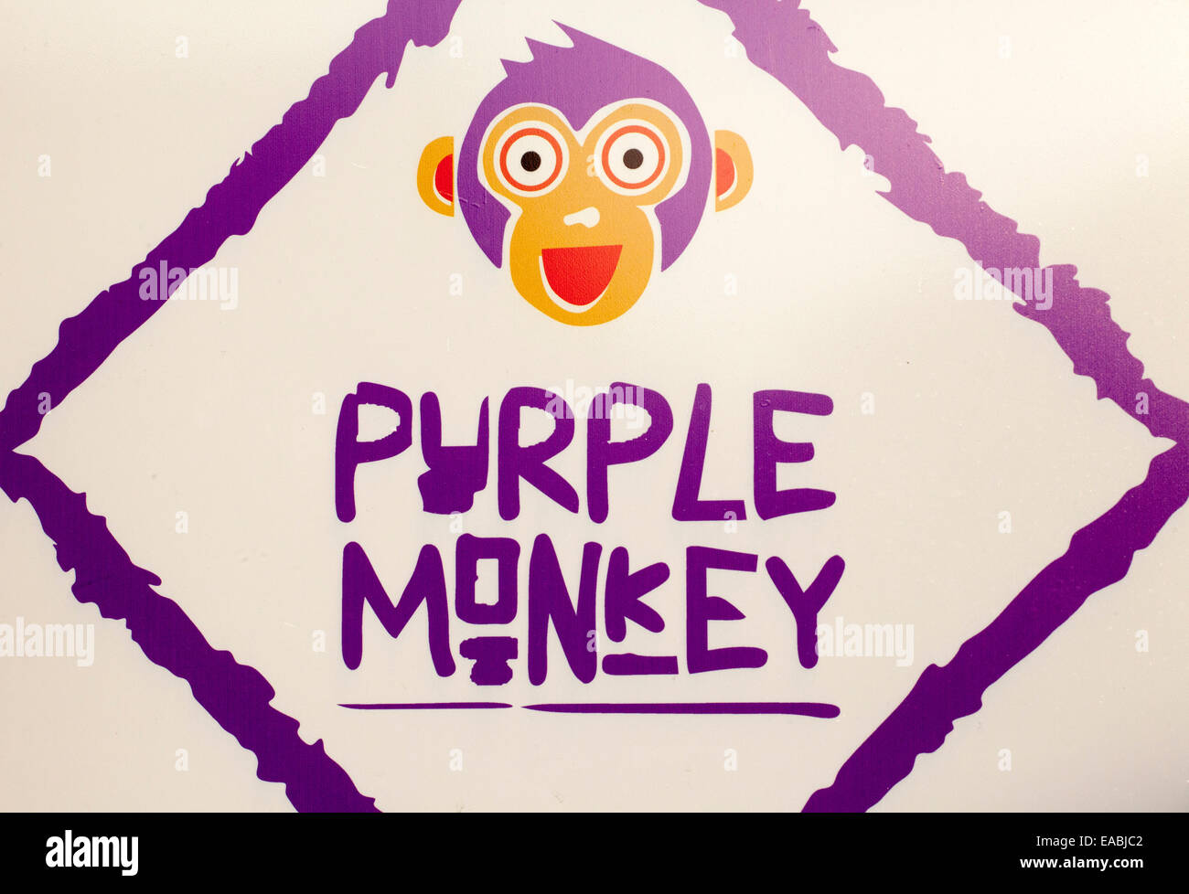 'Purple Monkey' night club, Wesley Street, Southport,UK Stock Photo - Alamy