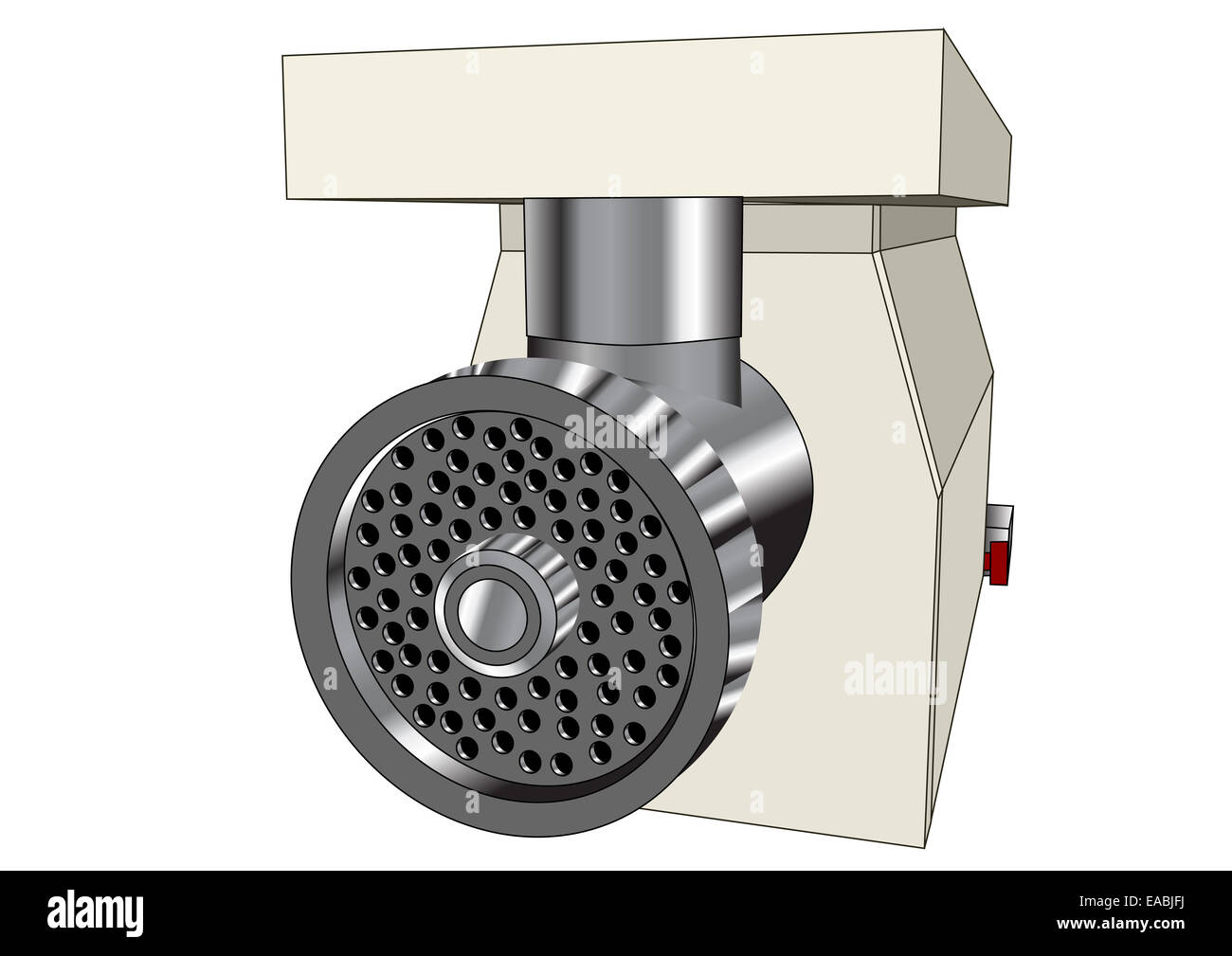 Iron meat mincer hi-res stock photography and images - Alamy