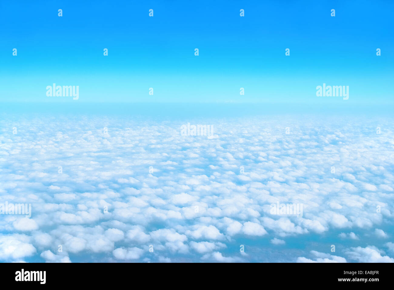 Heaven, sky and clouds. View from the above Stock Photo - Alamy