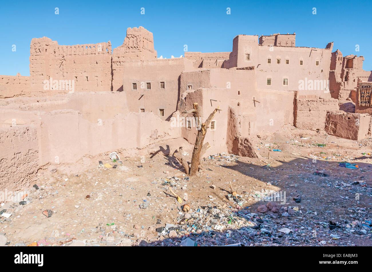The Kazbah Taourirt in Ouarzazate, Morocc, Africa Stock Photo - Alamy
