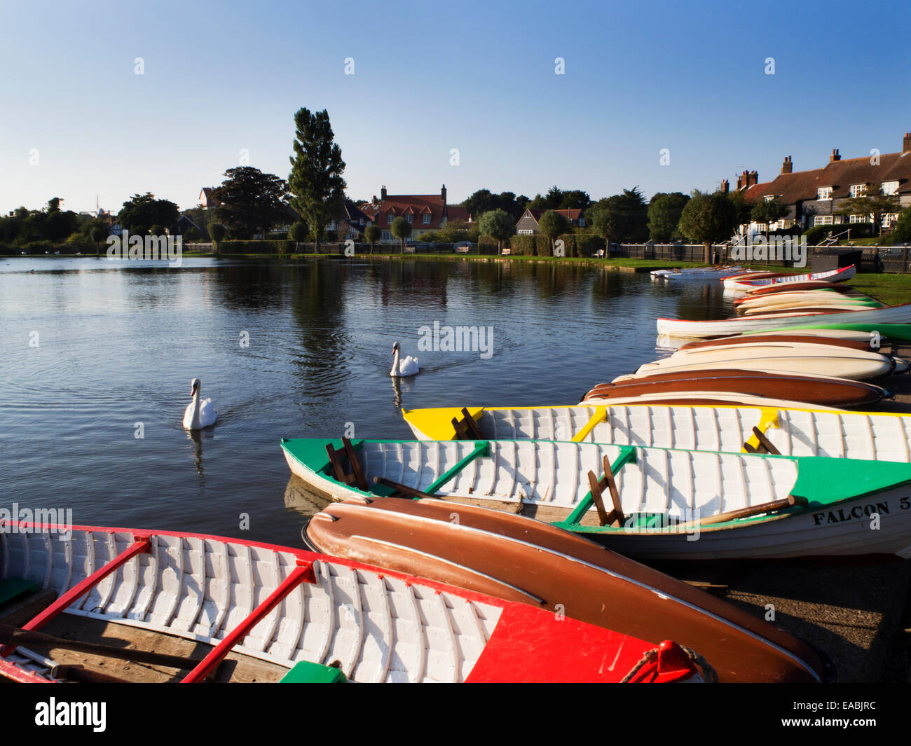 Thorpeness boating lake hi-res stock photography and images - Alamy