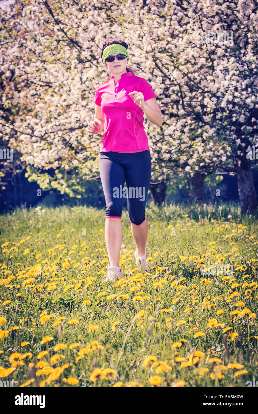 Run through the fields hi-res stock photography and images - Alamy