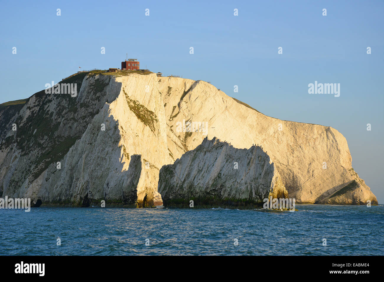 The needles isle of wight sunset hi-res stock photography and images ...
