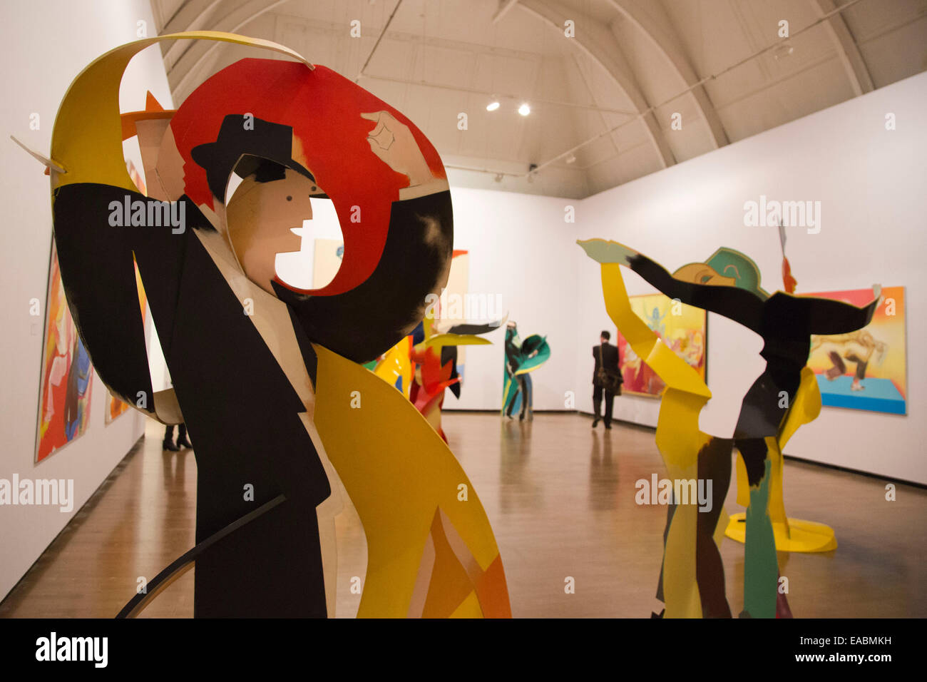 London, UK. 11th November, 2014. Artwork "Fascinating Rhythm", 1982-83 ...