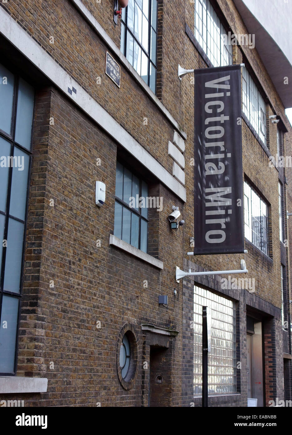 Victoria Miro art gallery, Wharf Road, Islington, London Stock Photo ...
