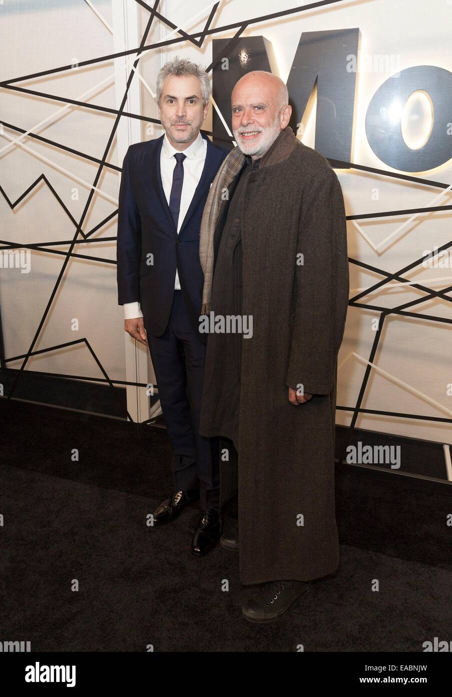 New York, NY, USA. 10th Nov, 2014. Alfonso Cuaron, Francesco Clemente ...