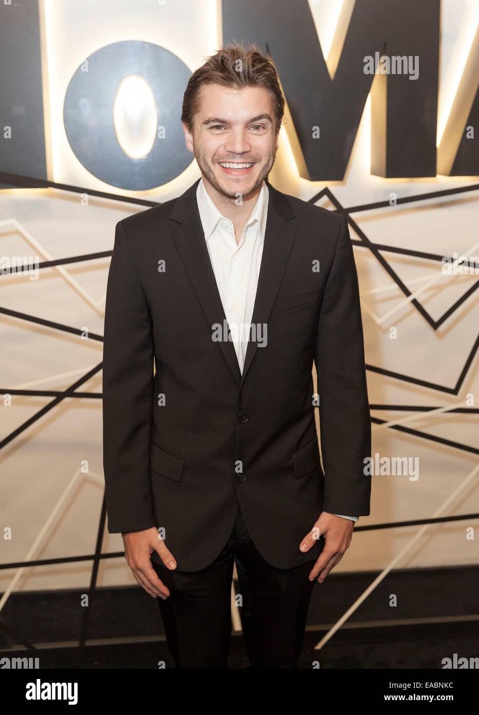 New York, NY, USA. 10th Nov, 2014. Emile Hirsch at arrivals for The ...