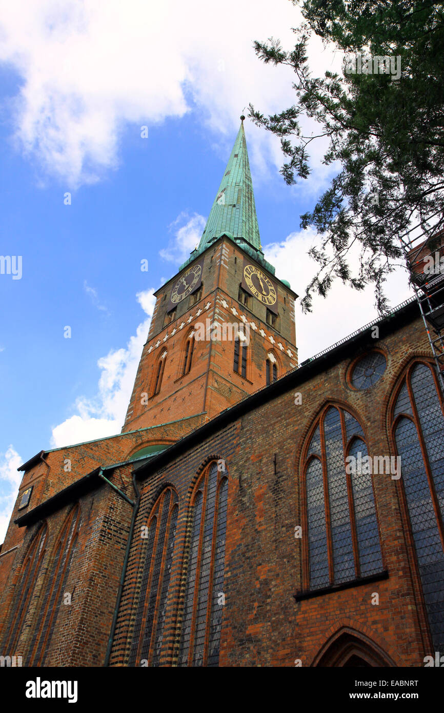 St mary's church in lübeck hi-res stock photography and images - Alamy