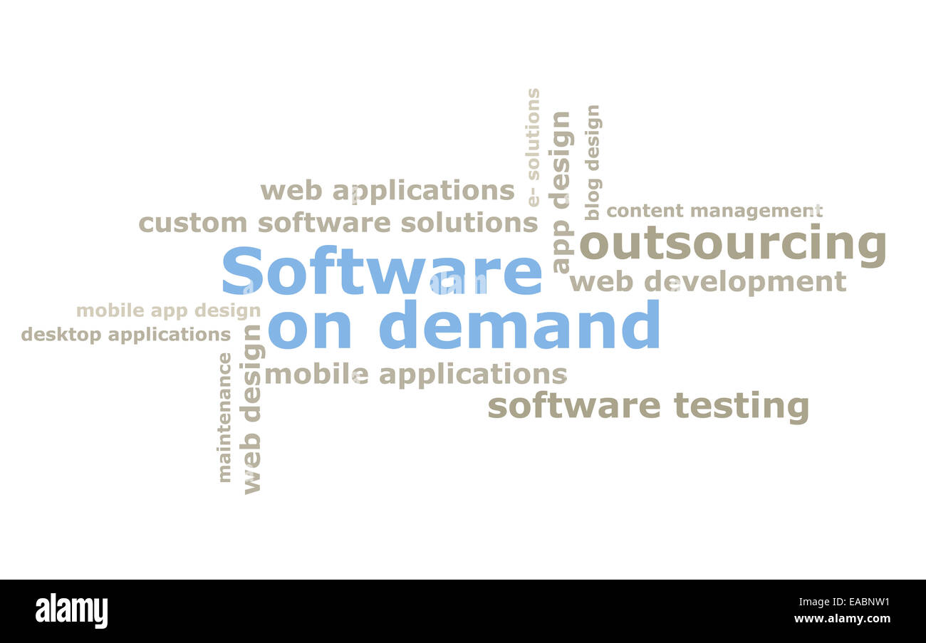 Web software Cut Out Stock Images & Pictures - Alamy