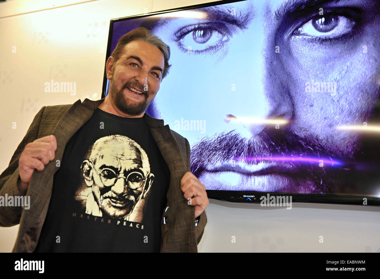 Pilsen, Czech Republic. 11th Nov, 2014. Indian actor Kabir Bedi, famous ...