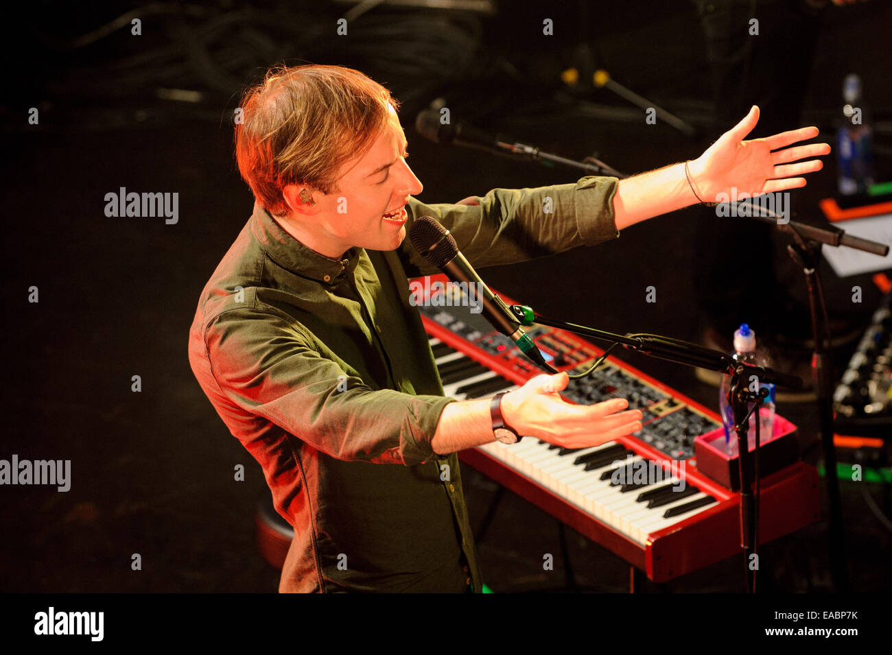Bombay Bicycle Club performs live at Webster Hall Featuring: Bombay ...