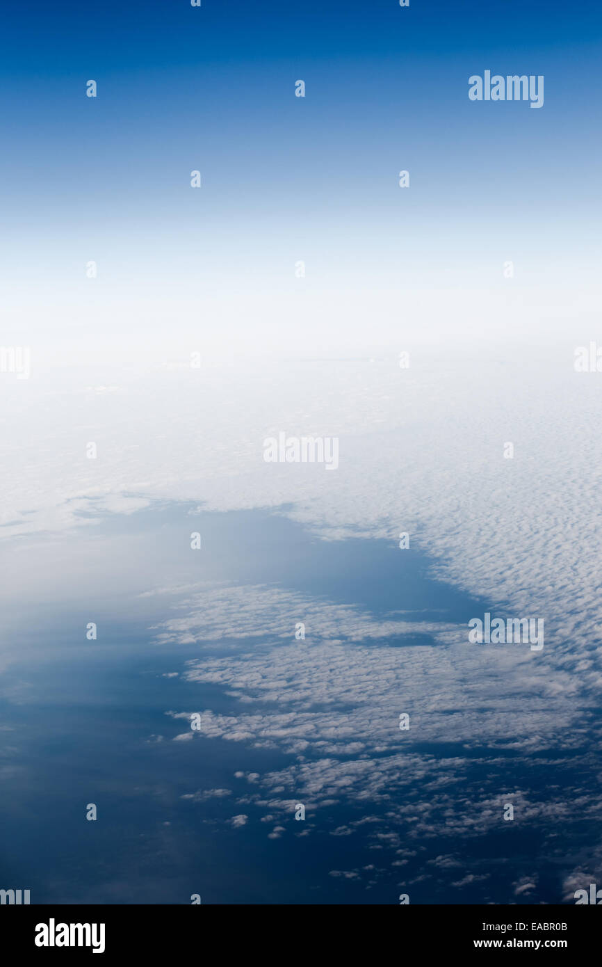 Sky and clouds. View of the stratosphere Stock Photo - Alamy