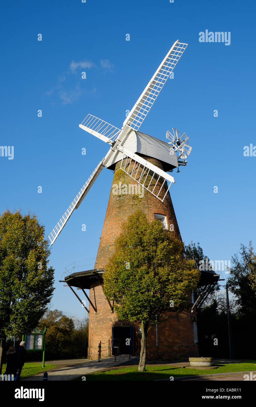 grade II listed Rayleigh Windmill Kentish cap winded six bladed fantail ...