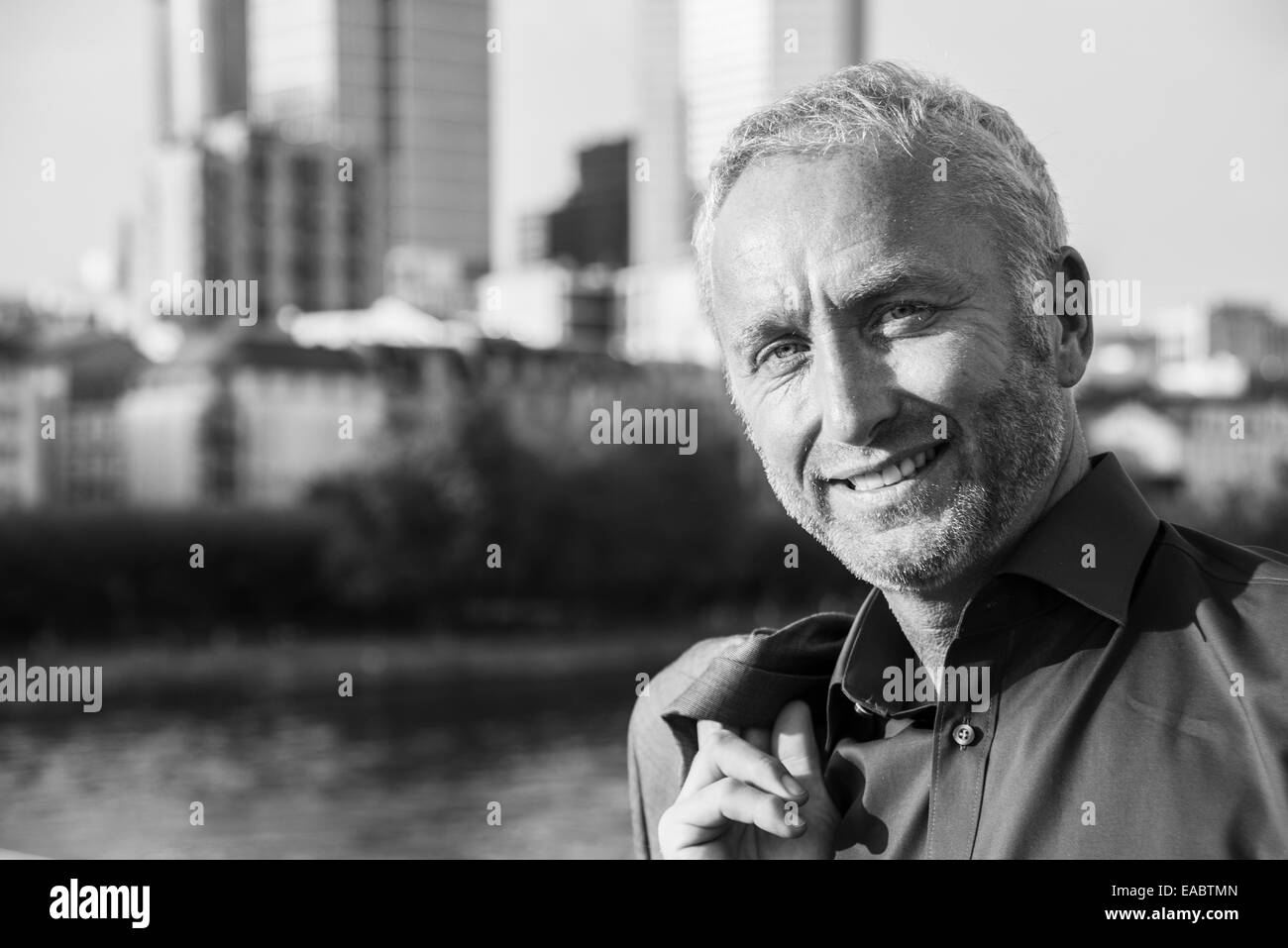 50 plus man Black and White Stock Photos & Images - Alamy