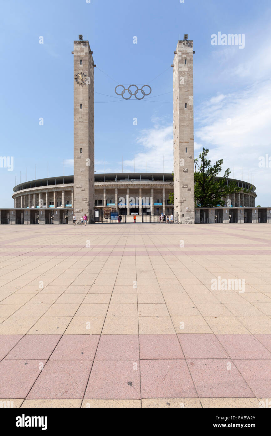 Berlin olympic stadium hi-res stock photography and images - Alamy