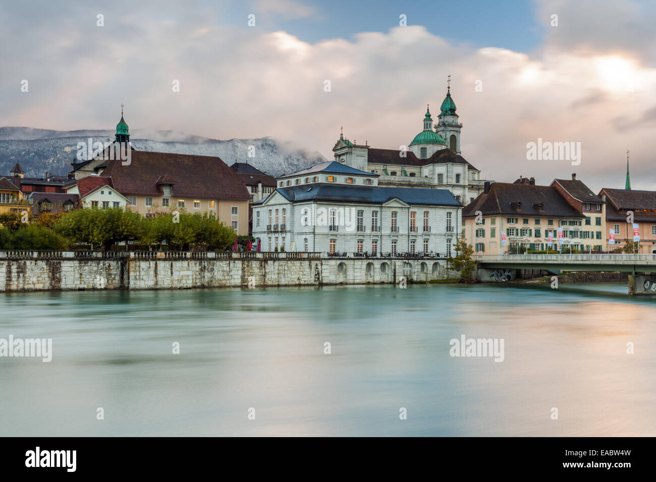 Morning in Solothurn, Switzerland Stock Photo - Alamy