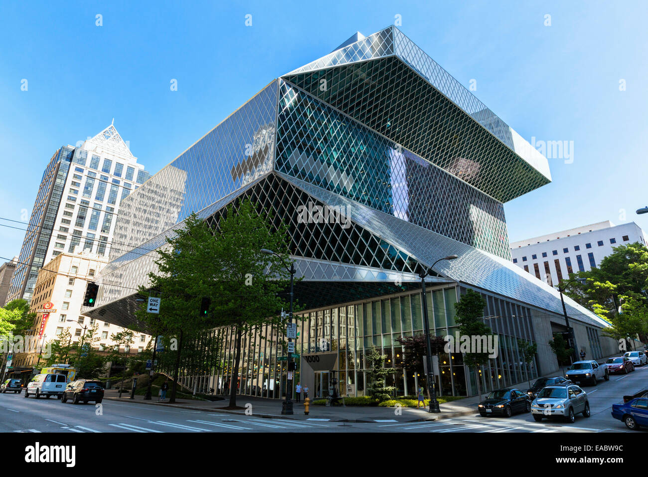 Seattle public library hi-res stock photography and images - Alamy