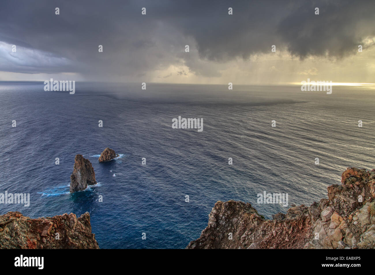 Storm island hi-res stock photography and images - Alamy