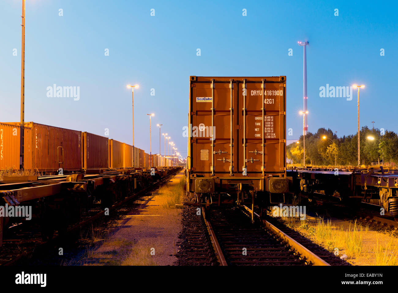 Freight train germany hi-res stock photography and images - Alamy