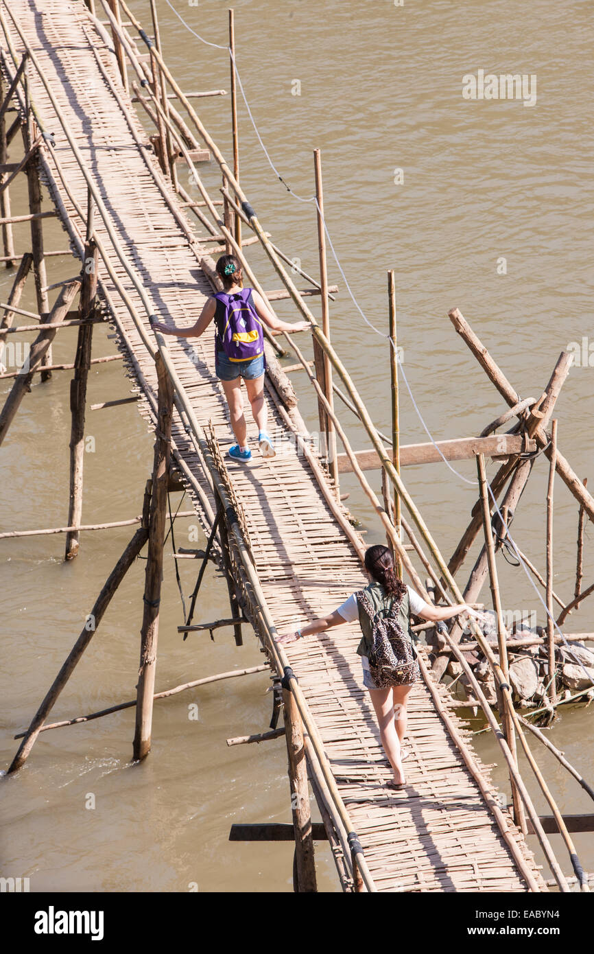 Simple bamboo bridge hi-res stock photography and images - Alamy