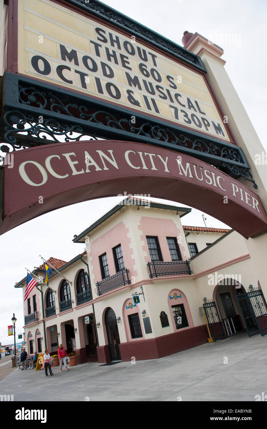 Ocean City Music Pier High Resolution Stock Photography and Images - Alamy