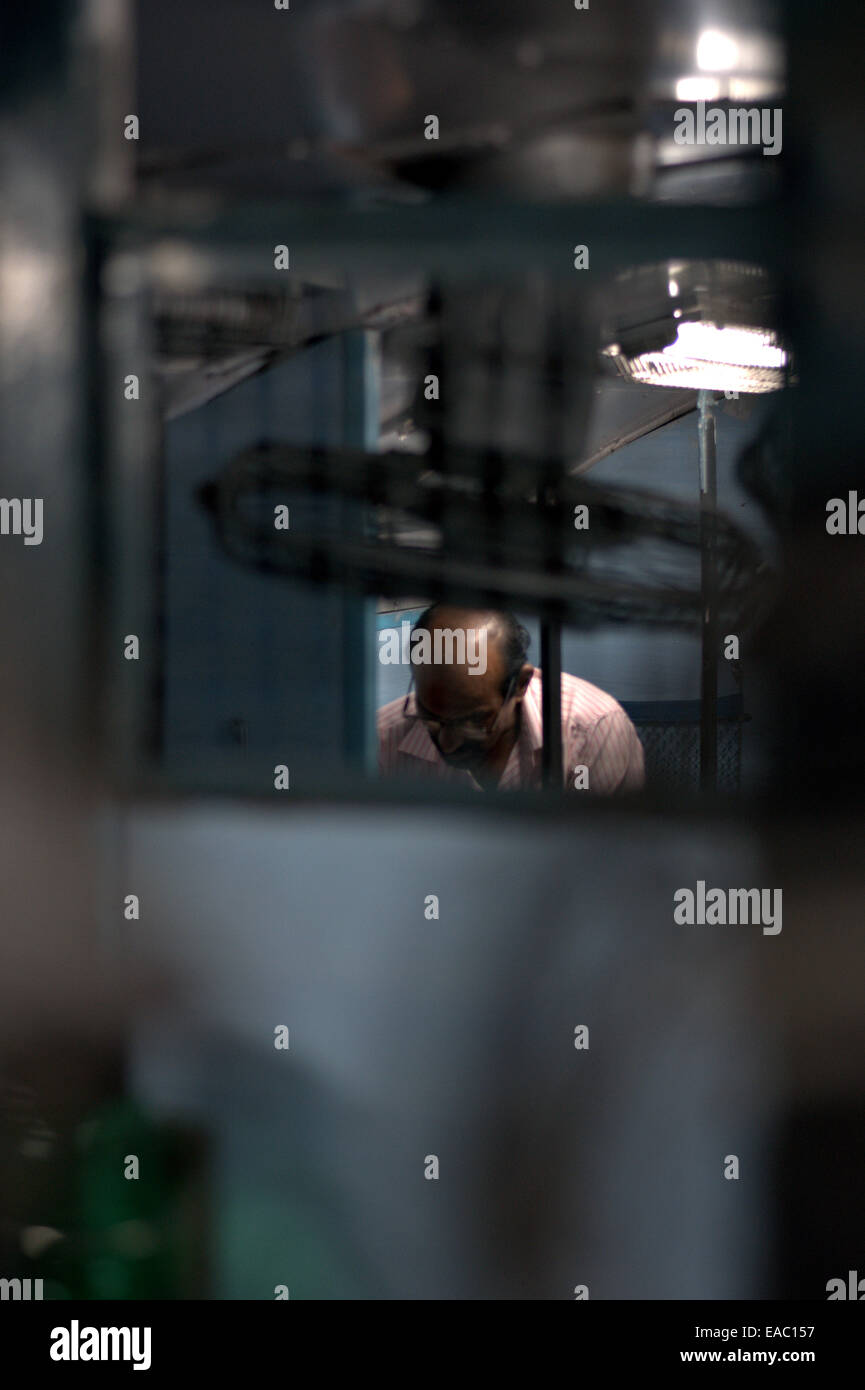 Second Class Compartment, Indian Railways Train Stock Photo - Alamy