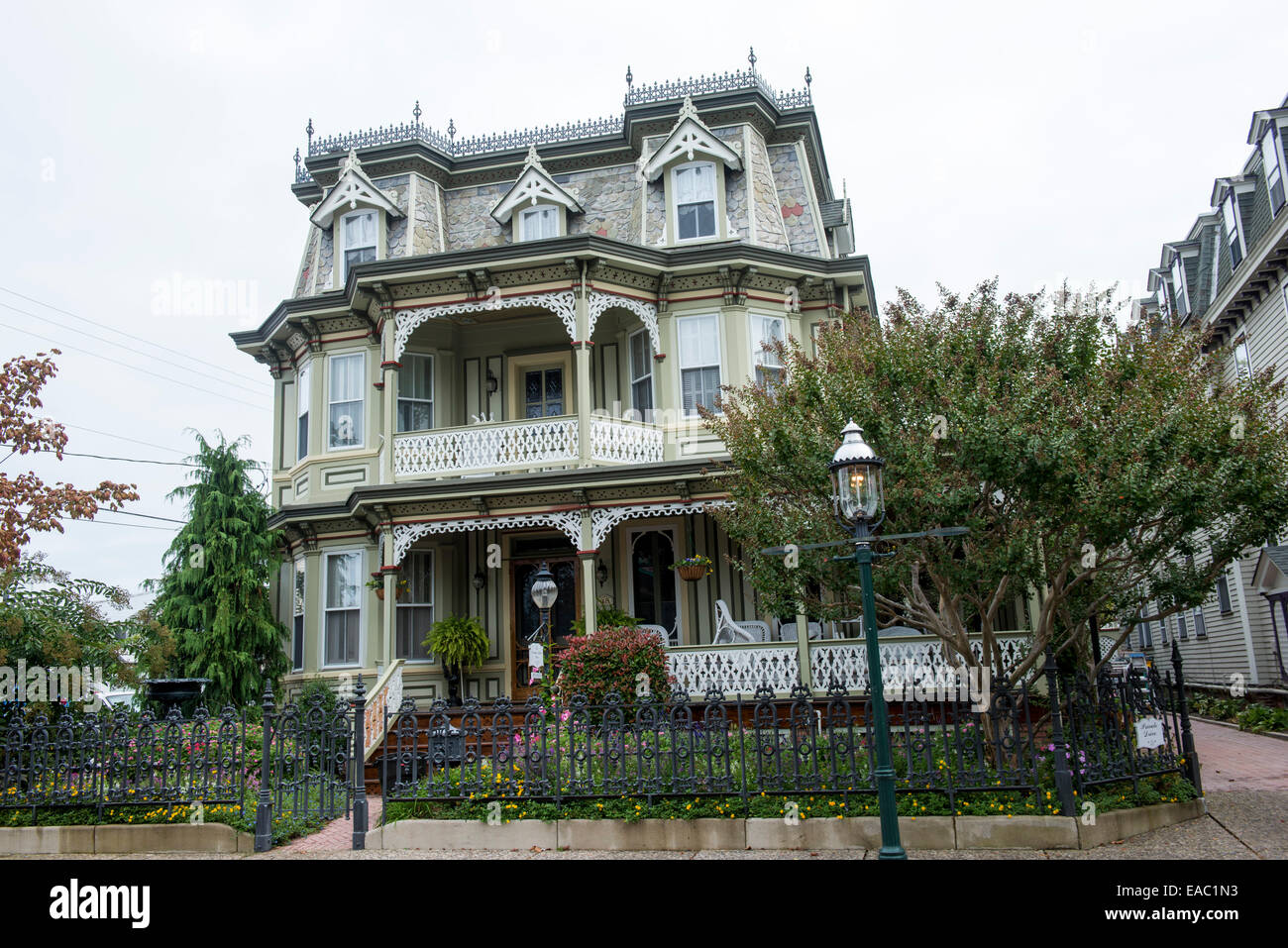 House in the cape may historic district hi-res stock photography and ...