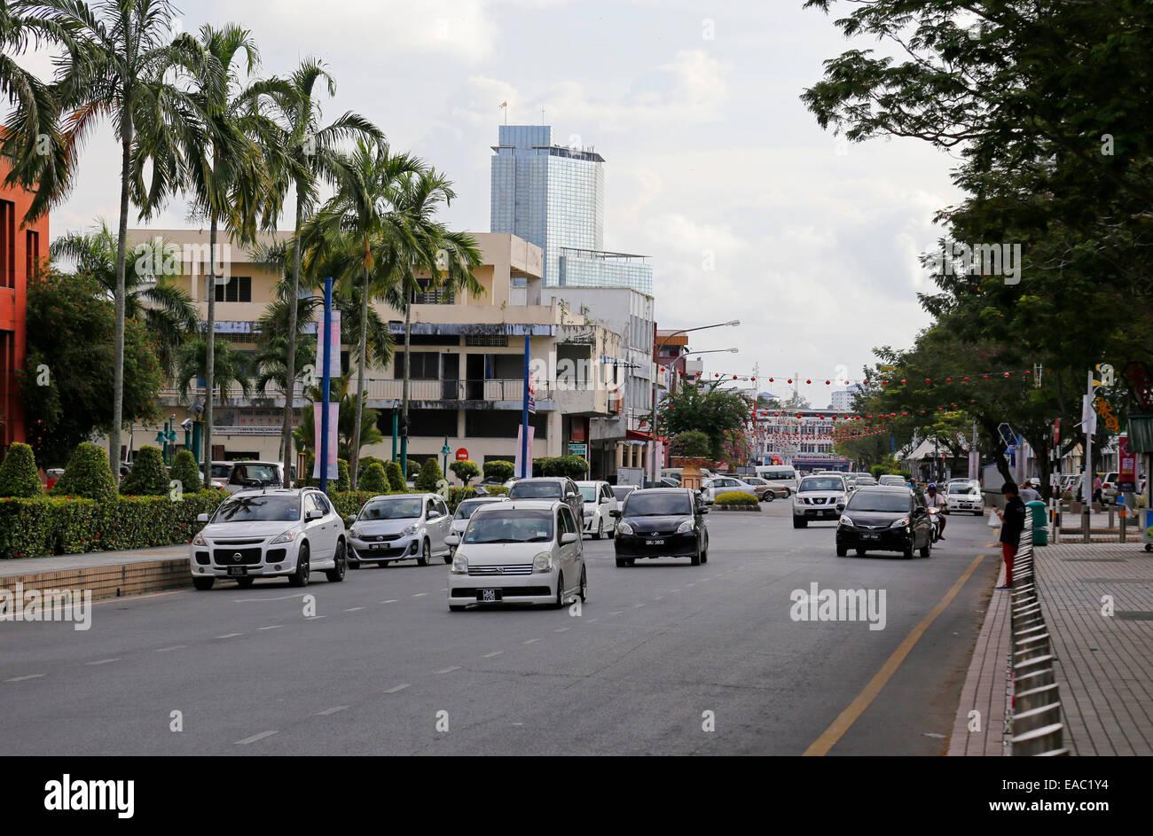 Jalan Merpati, Miri, Sarawak, Malaysia Stock Photo - Alamy