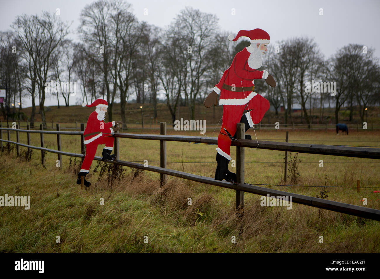 Climb over fence hi-res stock photography and images - Alamy