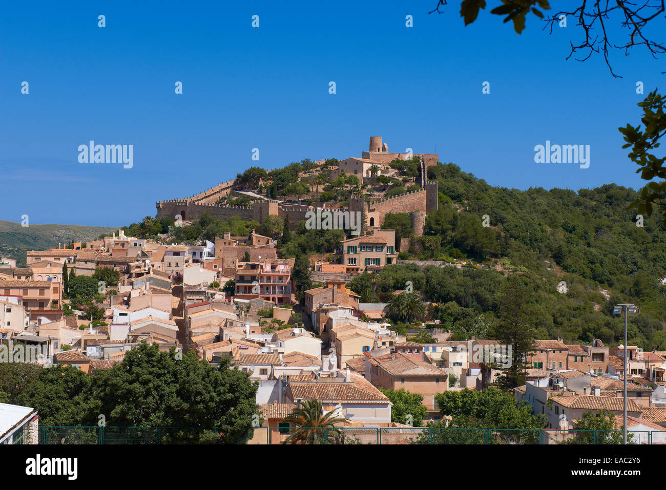 Capdepera, Castle, Mallorca Island, Majorca, Balearic Islands, Spain ...