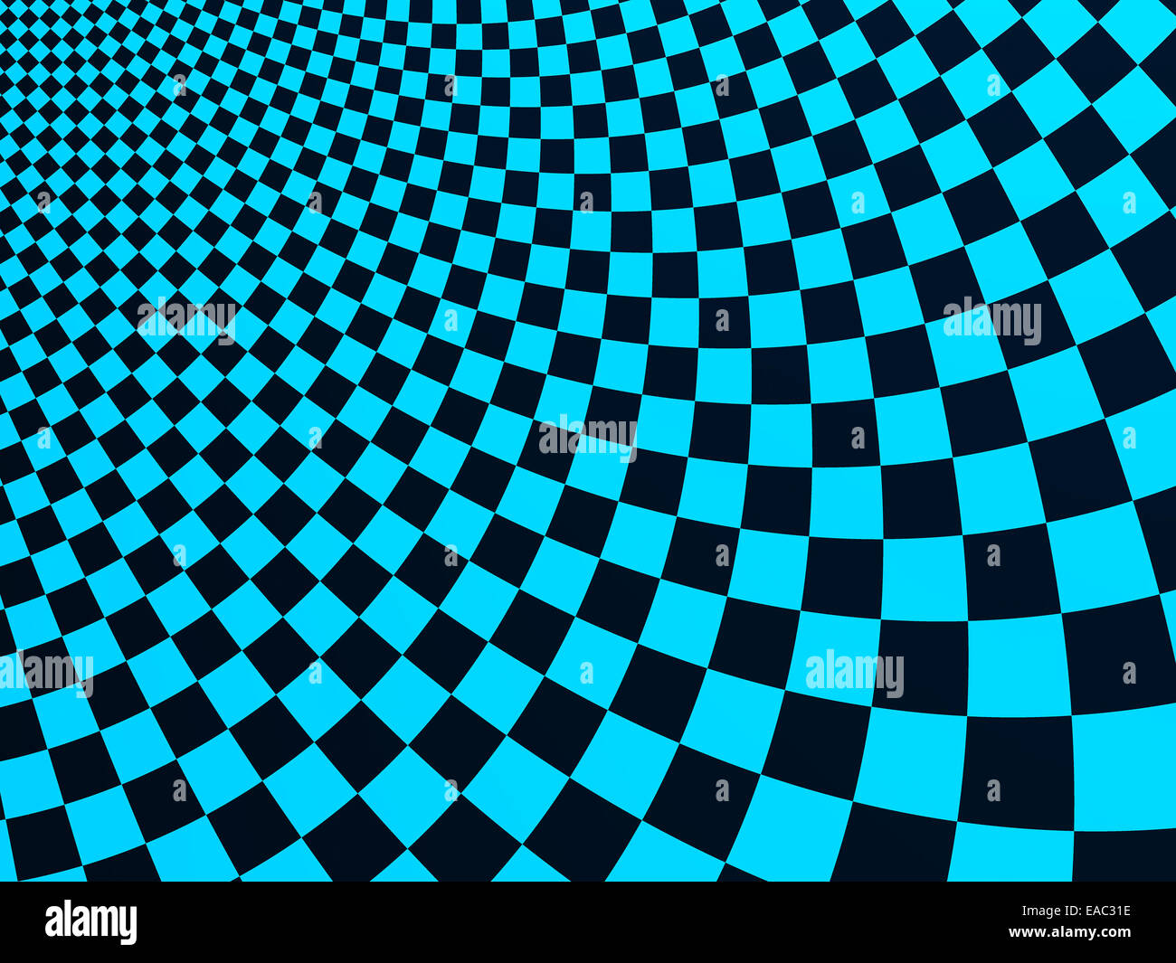 Abstract fractal background with curved square checkers Stock Photo - Alamy