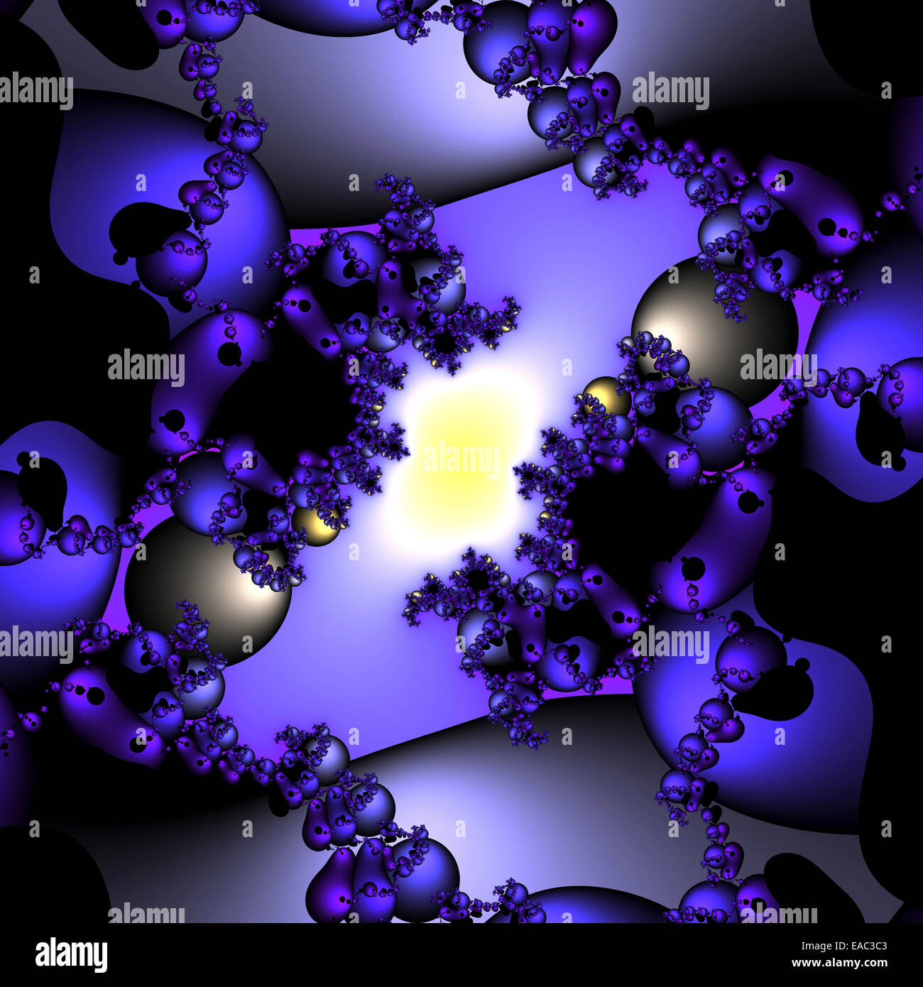 digital visualization of a fractal Stock Photo - Alamy