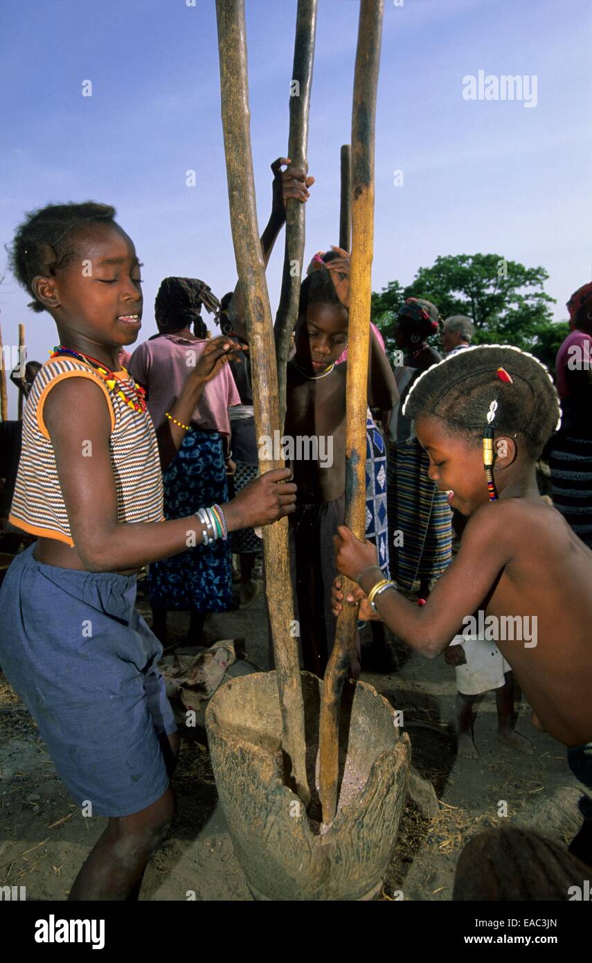 African countryside bassari country smile smiling black ethnicity poor ...