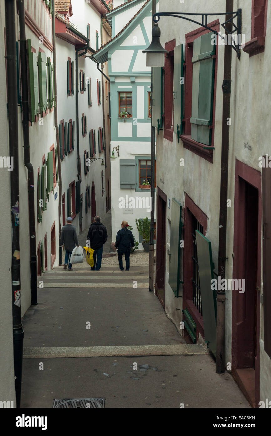 Basel old town hi-res stock photography and images - Alamy