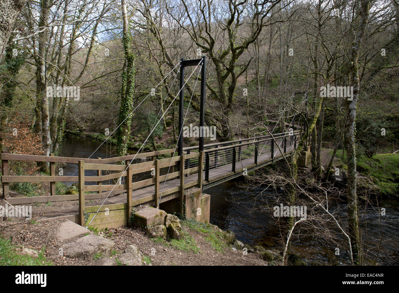 River Teign; Castle Drogo; Devon; UK Stock Photo - Alamy