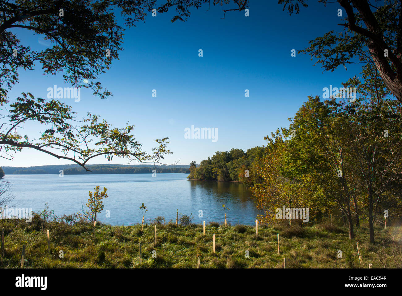 Loch Raven Reservoir in Baltimore County, Maryland USA Stock Photo - Alamy