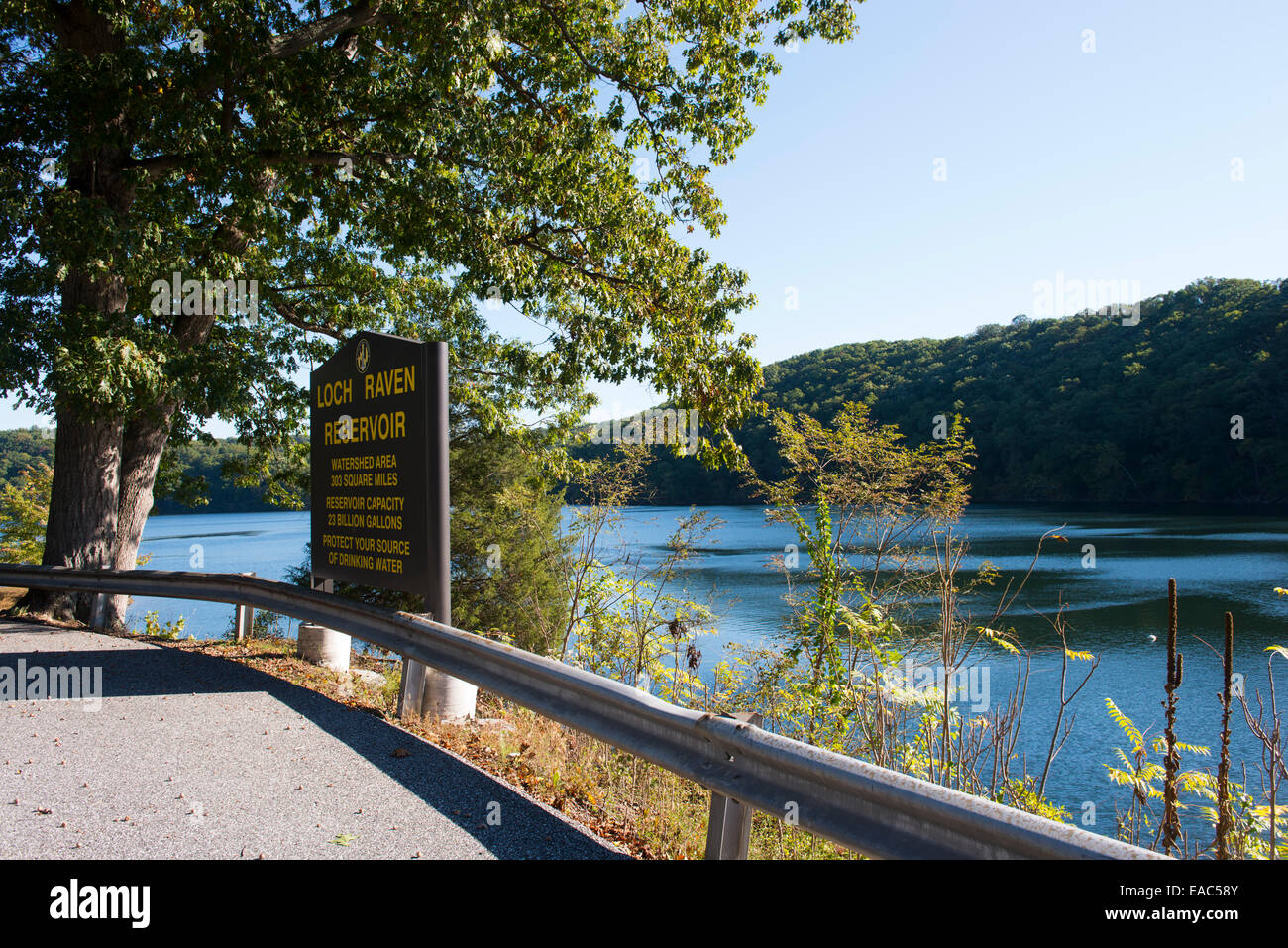 Loch Raven Reservoir in Baltimore County, Maryland USA Stock Photo - Alamy