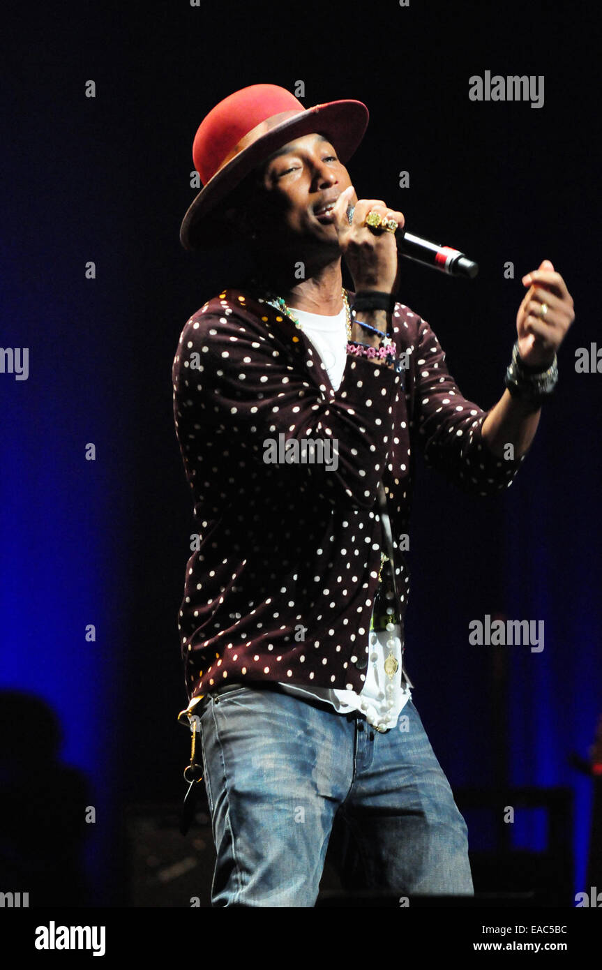 Hollywood, California, USA. 10th Nov, 2014. Musician - PHARRELL ...
