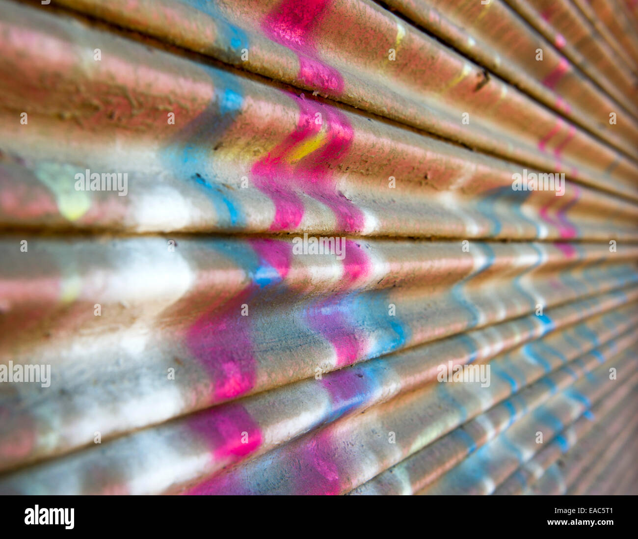 Graffiti Covered Shutter High Resolution Stock Photography and Images ...