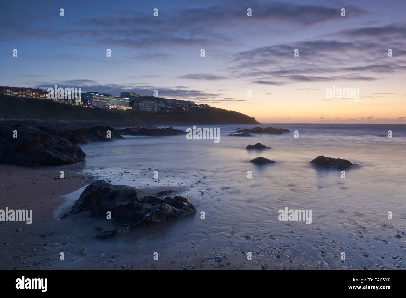 Hotels on the Pentire Headland overlooking Fistral Beach - Newquay ...