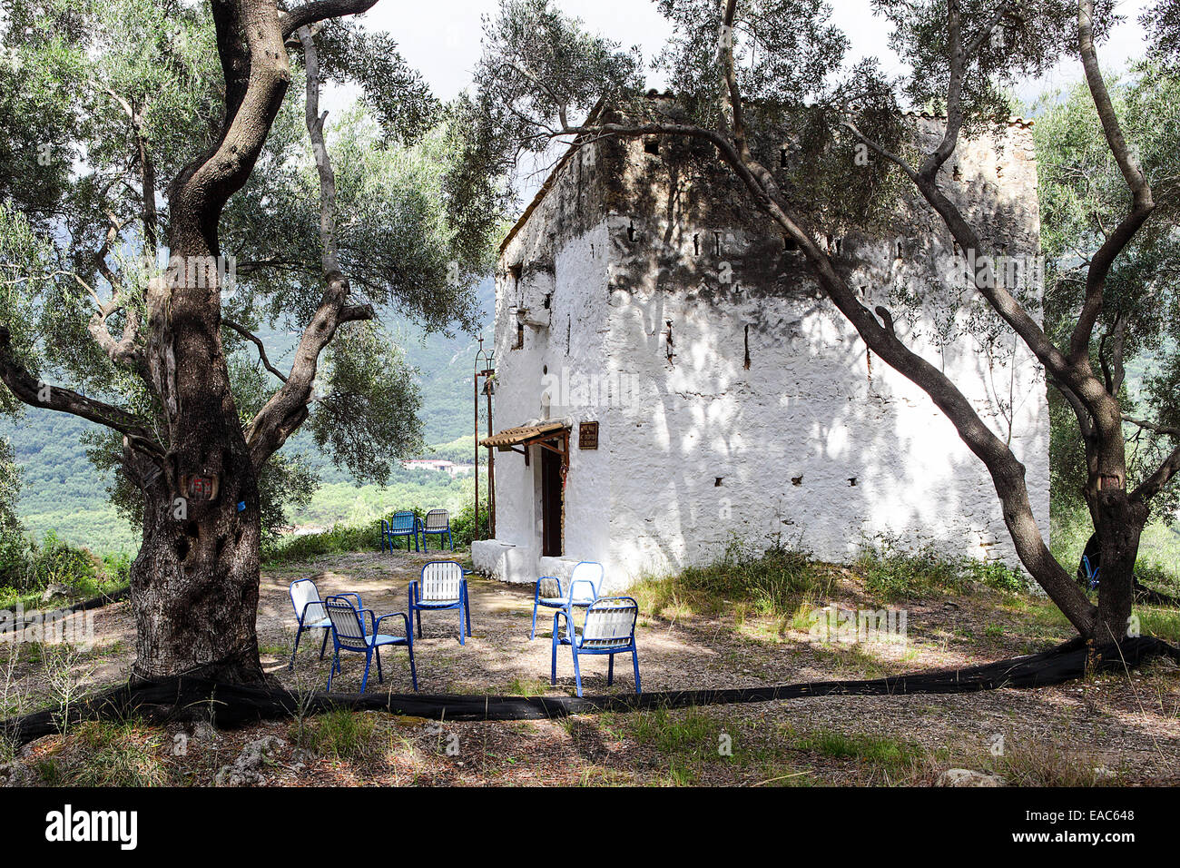 Remote Greek places of worship, set within the Epirus region of ...