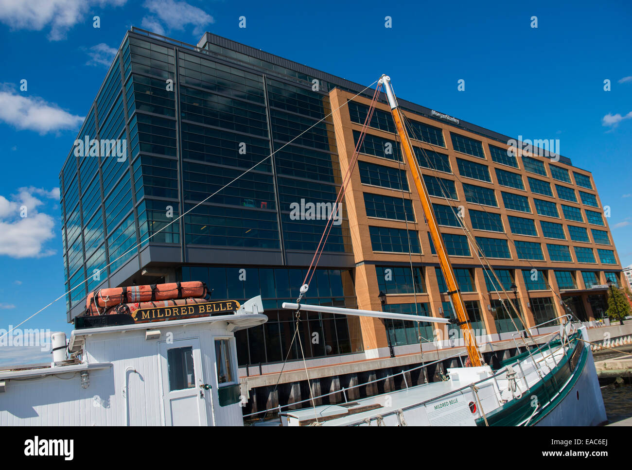 The Morgan Stanley Building at Fells Point in Baltimore Maryland USA ...