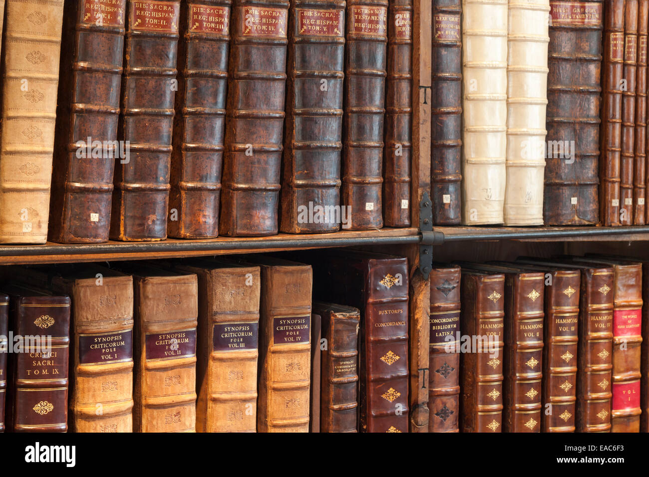 Leather bound books hi-res stock photography and images - Alamy